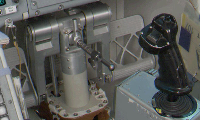 Space Shuttle Guide; Interior of the Flight Deck of the Space Shuttles.