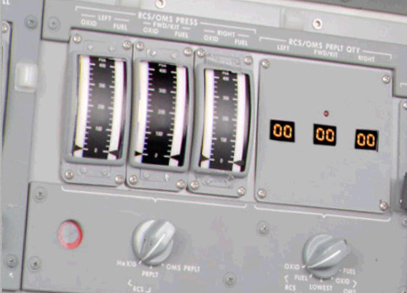 Space Shuttle Guide; Interior of the Flight Deck of the Space Shuttles.